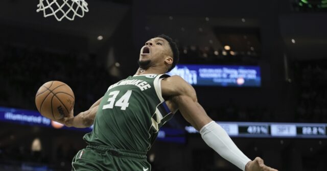 Antetokounmpo has career-high 55 points; Bucks beat Wizards - Breitbart