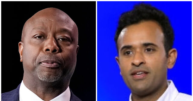 Republicans Tim Scott, Vivek Ramaswamy Mull Presidential Runs in 2024