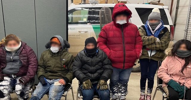 105 Migrants from 8 Countries Caught Sneaking Across Frigid U.S ...
