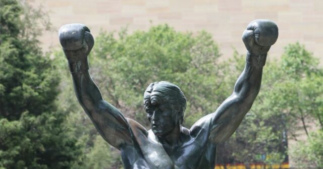 Travis Kelce Tells KC Fans to Not Deface Philly's Iconic Rocky Statue