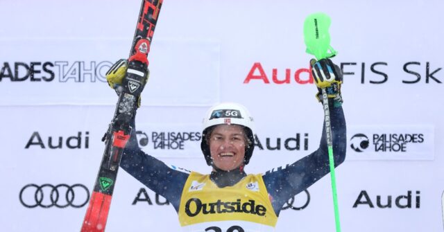 Steen Olsen wins Tahoe World Cup slalom after Ginnis disqualified ...