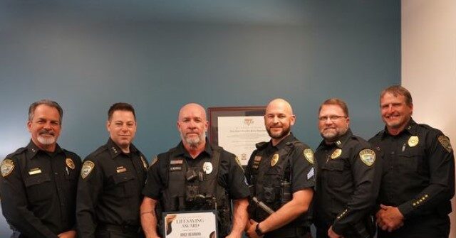 Cop Honored for Saving Man Who Nearly Drowned: 'He Is a Blessing'