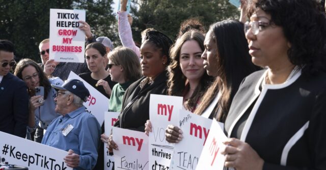 Gap Grows Between Tiktok Users Lawmakers On Potential Ban Breitbart