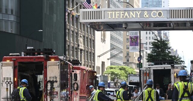 VIDEO: Iconic NYC Tiffany & Co. Store Catches Fire After Renovations