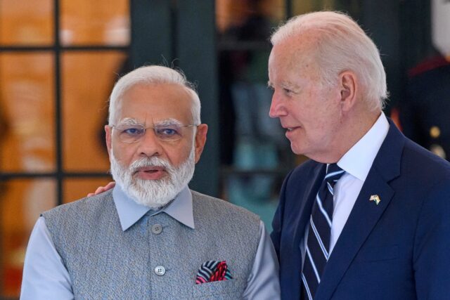 Biden, Modi salute 'defining relationship' as US bets big on India ...