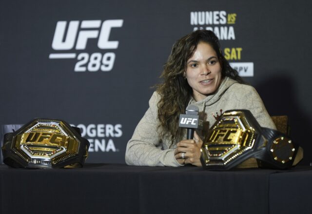 Amanda Nunes puts aside retirement thoughts to focus on Irena Aldana in ...