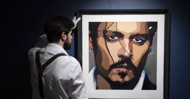 Johnny Depp creates debut self-portrait in 'dark' and 'confusing' time ...
