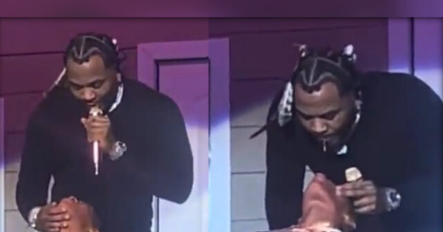 Video Shows Moment Rapper Kevin Gates Spits Loogie Down Fan’s Throat ... Video Shows Moment Rapper Kevin Gates Spits Loogie Down Fan’s Throat ...