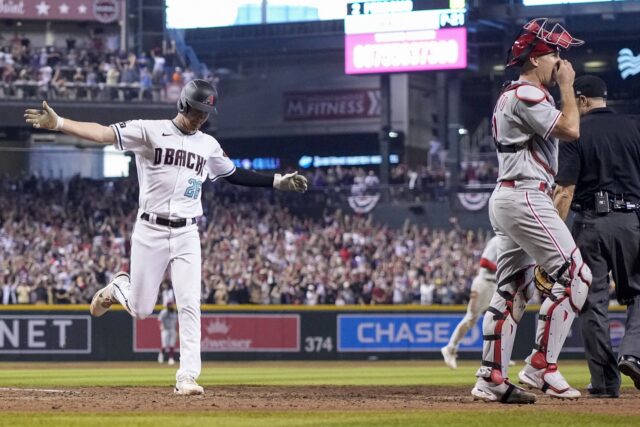 Marte hits walk-off single in ninth, D-backs beat Phillies 2-1 and ...