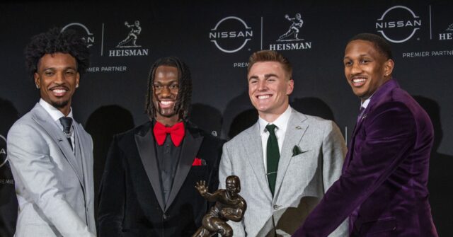 LSU QB Jayden Daniels Overcomes Being Outside of Playoffs to Win ... LSU QB Jayden Daniels Overcomes Being Outside of Playoffs to Win ...