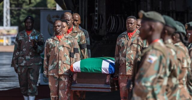 South African soldiers killed in DR Congo return home - Breitbart