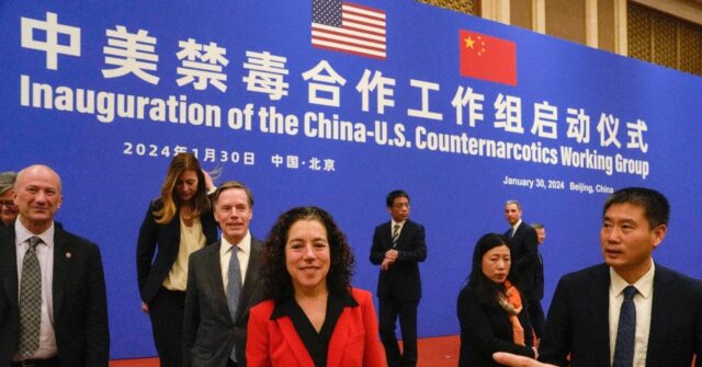 US praises China action on fentanyl but sees political risks - Breitbart