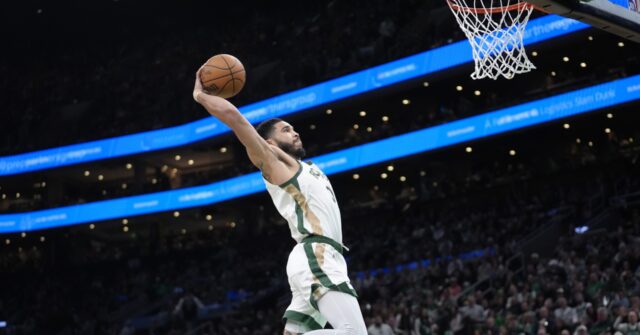 Celtics star Jayson Tatum gets $1 million gift from SoFi to help people ...
