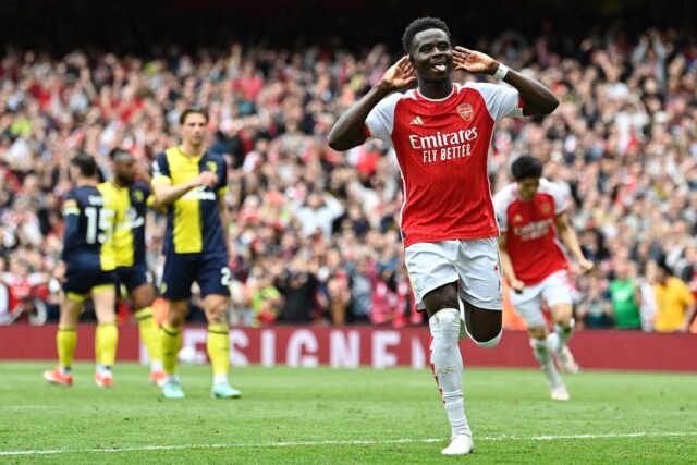 Arsenal Sink Bournemouth To Move Four Points Clear In Title Race