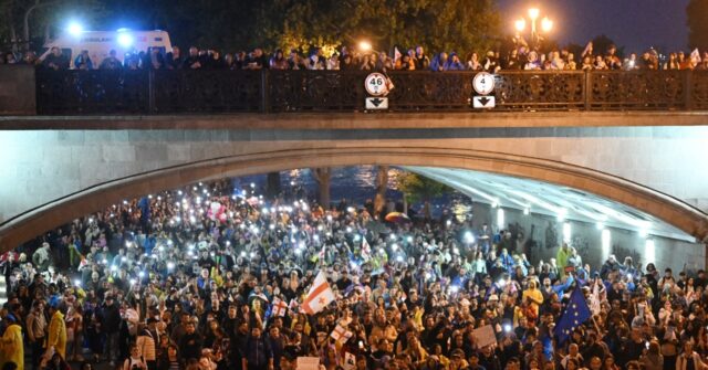 Tens of thousands rally in Tbilisi against 'foreign influence' bill ... Tens of thousands rally in Tbilisi against 'foreign influence' bill ...
