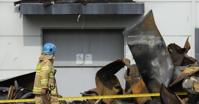 VIDEO: South Korea Lithium Battery Plant Fire Kills 23 Workers
