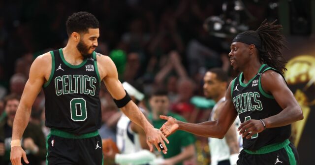 Celtics beat Mavericks 105-98 for 2-0 NBA Finals lead - Breitbart