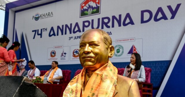 Nepal unveils bust of pioneering French climber Maurice Herzog - Breitbart