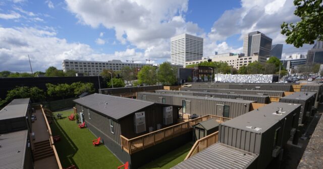 Micro communities for the homeless sprout in US cities eager for small ...