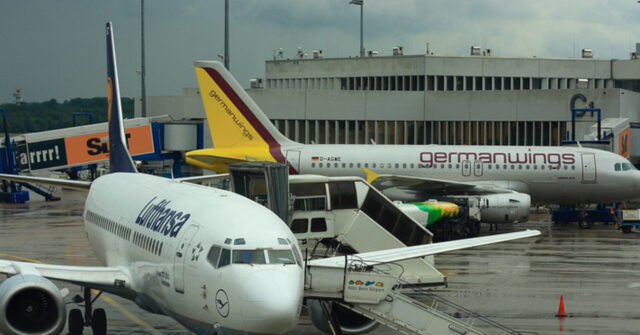 Climate Activists Glue Themselves to German Airport Runway