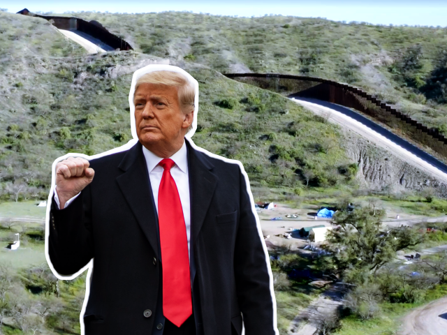 Kamala Harris's Latest Campaign Ad Features Border Wall Built by Trump