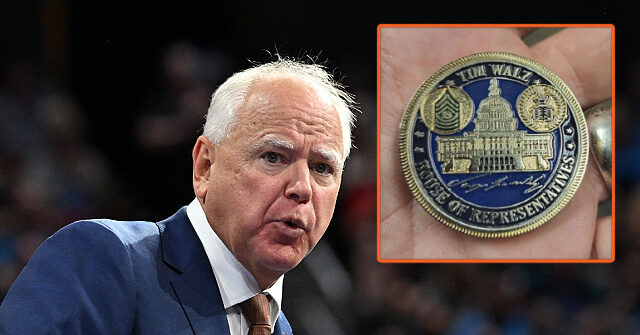 Military Podcaster: Tim Walz Created Challenge Coins with Higher ...