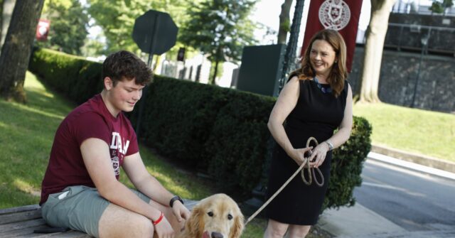 It's a tough time for college presidents, but Tania Tetlow thrives as a ...