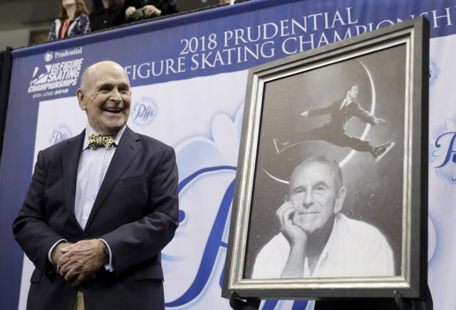 Dick Button, Olympic great and voice of skating, dies at 95 - Breitbart