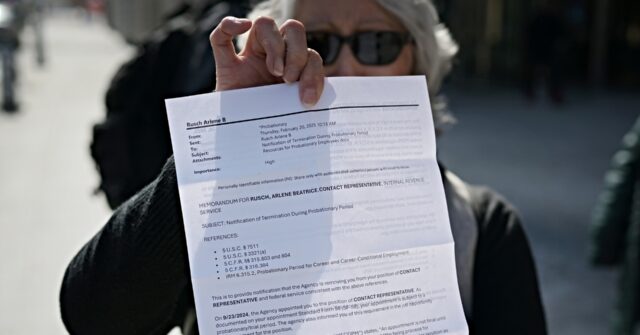 Report: IRS Weighs Firing Half Its 90,000-Strong Workforce