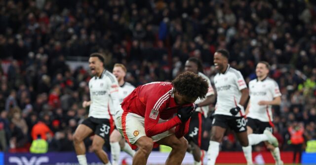 Manchester United eliminated from FA Cup by Fulham in penalty shootout ...