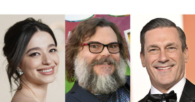 Mikey Madison, Jack Black and Jon Hamm will host spring 'Saturday Night ...