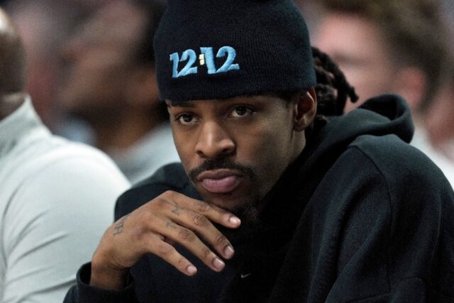 NBA fines Grizzlies' Morant for imaginary gun gesture - Breitbart