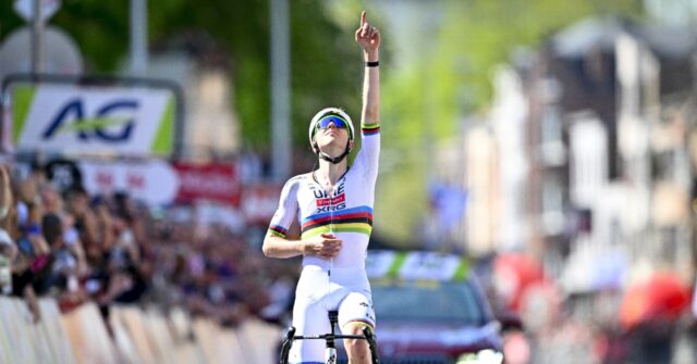 Ruthless Pogacar wins Liege-Bastogne-Liege for third time - Breitbart