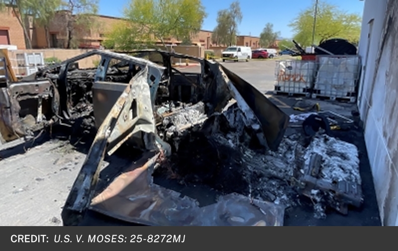 Accused Arizona Tesla Terrorist Will Remain in Custody Until July Trial