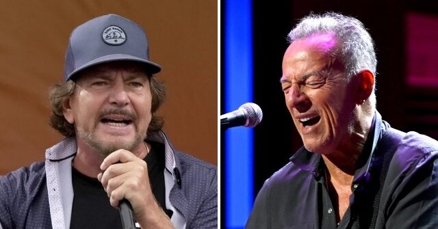 Eddie Vedder Defends Bruce Springsteen's Overseas America-Bashing Rants