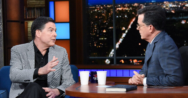 James Comey Blames His Wife for ‘86 47’ Post on ‘Late Show’ with ...