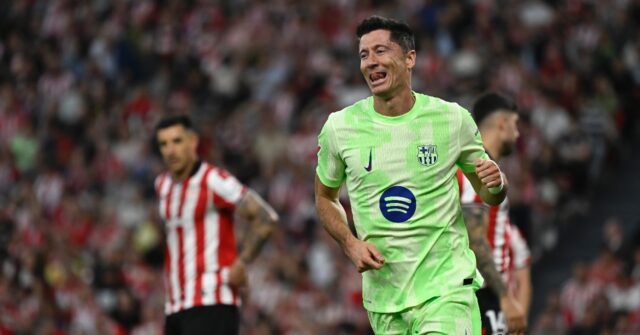 Lewandowski passes century as champions Barca sign off in style - Breitbart