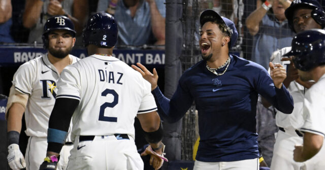 Rays pull off largest comeback in the majors this season, rallying from ...