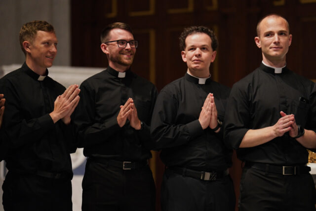 A US diocese defies trends and ordains its largest class of Catholic ...