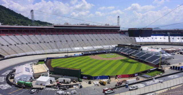 Record crowd expected at Bristol for the MLB Speedway Classic between ...