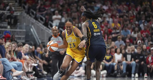 Azura Stevens' double-double lifts Sparks over Fever 89-87 - Breitbart