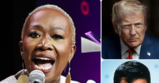 Joy Reid Calls Trump, Elvis 'Mediocre White Men' Who Steal from Blacks