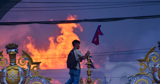‘Gen Z’ Protesters Storm Communist HQ in Nepal, Throw Down Hammer and ...