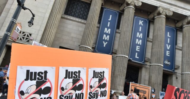 US comics slam 'censorship' after Kimmel pulled - Breitbart