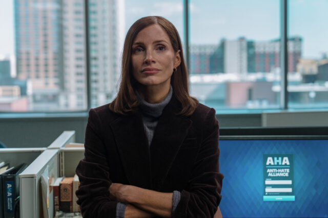 Jessica Chastain opposes Apple TV+ decision to delay 'The Savant' after ...