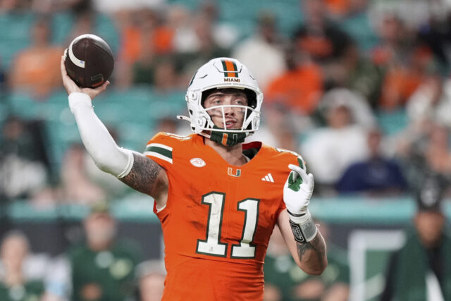 Miami's Carson Beck has faced Florida multiple times. He's now going to ...