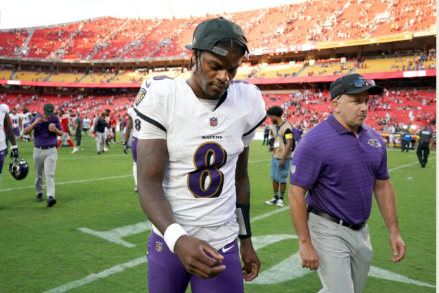 Lamar Jackson ruled out again for the Ravens because of a hamstring injury - Breitbart
