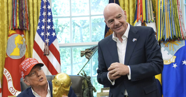 Trump and Infantino: How a friendship is shaping the World Cup - Breitbart