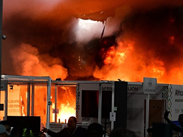 Watch: COP30 Climate Doomer Conference Engulfed in Smoke, Flames as ...