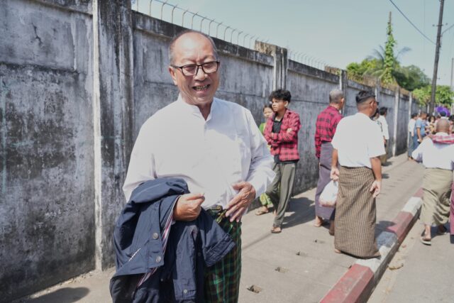 Political prisoners released in Myanmar mass amnesty - Breitbart